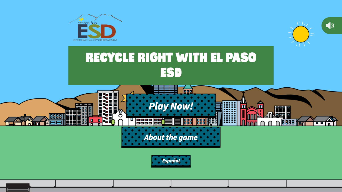 RECYCLE RIGHT WITH EL PASO ESD